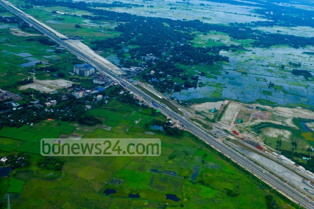 A bird's-eye view of Bangladesh’s first expressway
