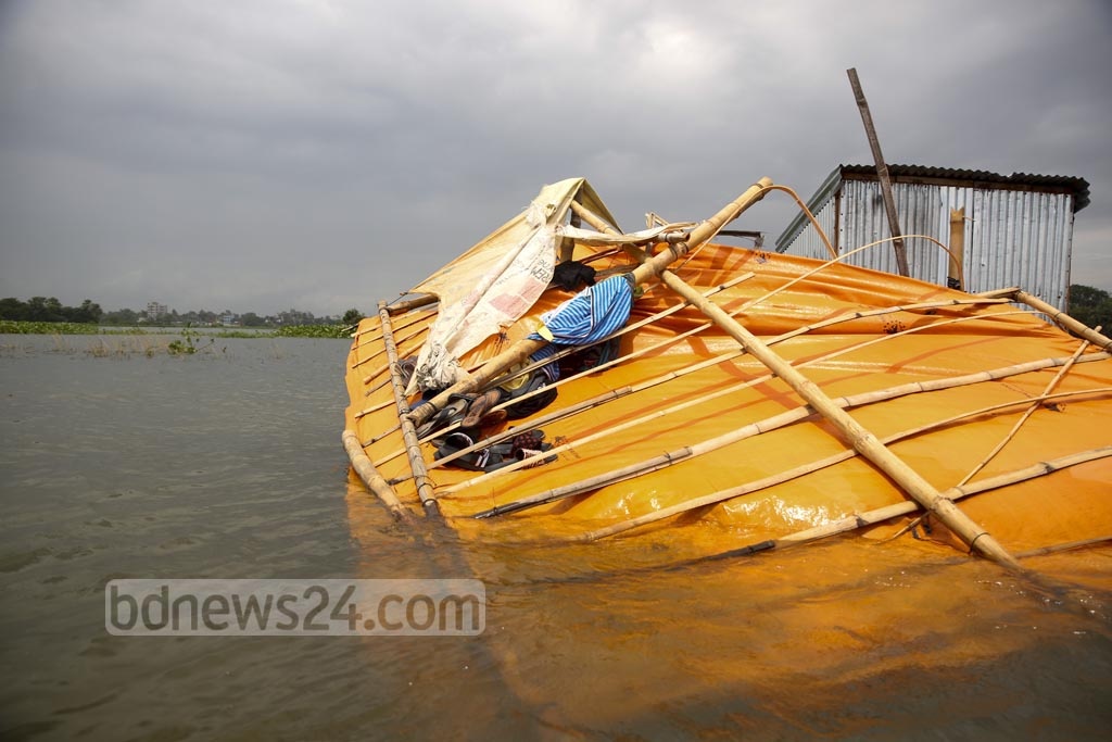 Floods in Savar low lands