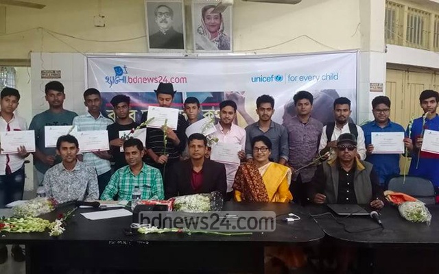 Sadat Rahman from Bangladesh wins Children’s Peace Prize