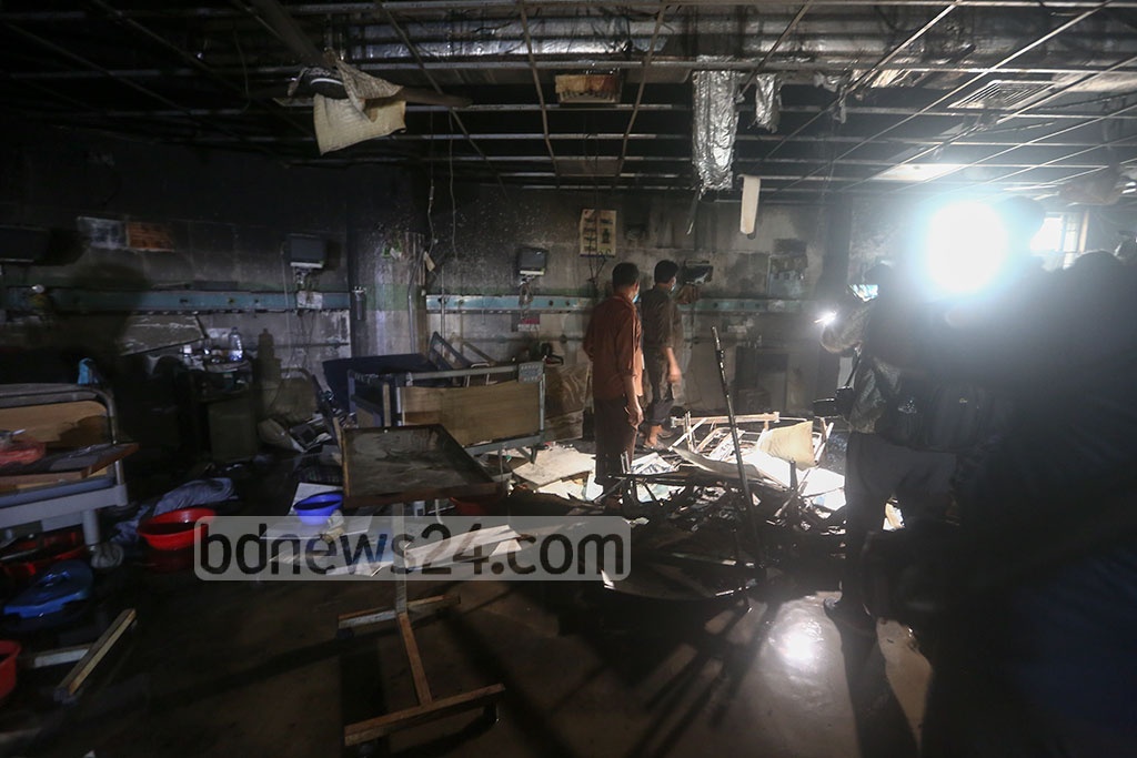 3 COVID patients die after fire triggers evacuation at DMCH