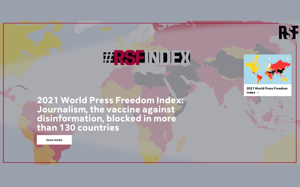 Bangladesh falls one spot on World Press Freedom Index
