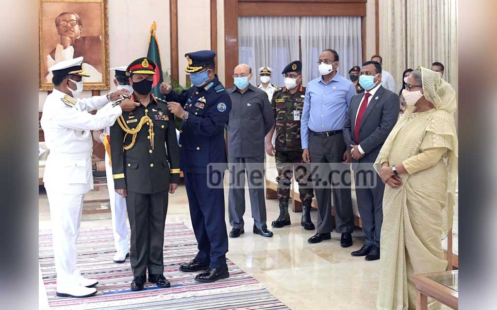 Gen Shafiuddin Ahmed takes over as new chief of Bangladesh Army