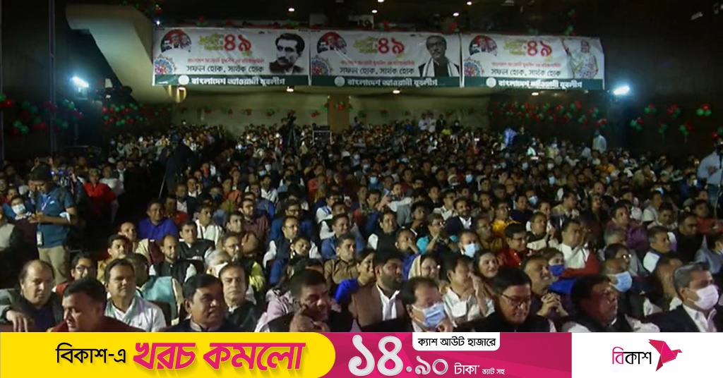 তারুণ্যের শক্তিই গড়বে সমৃদ্ধ বাংলাদেশ: শেখ হাসিনা