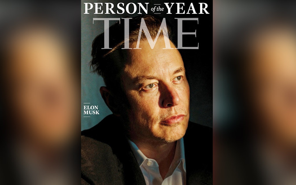 Elon Musk named Time's 2021 'Person of the Year'