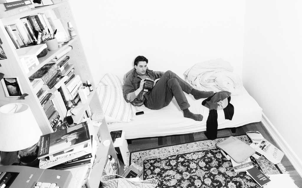 A playwright makes the scene in New York’s living rooms