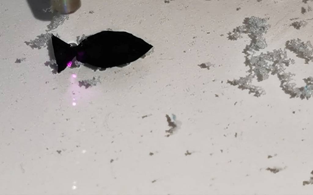 Chinese scientists develop robot fish that gobble up microplastics