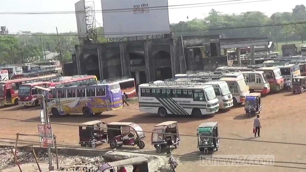 পটুয়াখালীর রুটেও বাস বন্ধের ঘোষণা