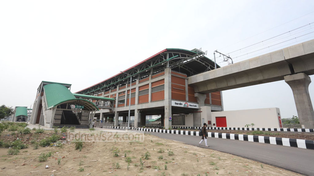 মেট্রোরেল: আগারগাঁও-উত্তরা রুটের সব স্টেশন চালু