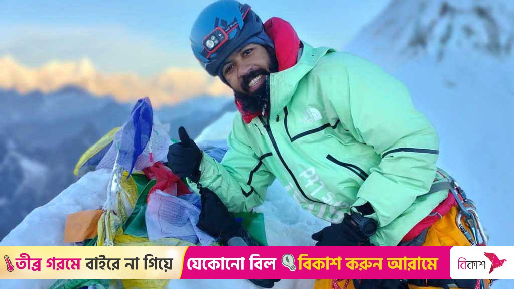 Bangladesh’s Babar Ali climbs Mount Everest