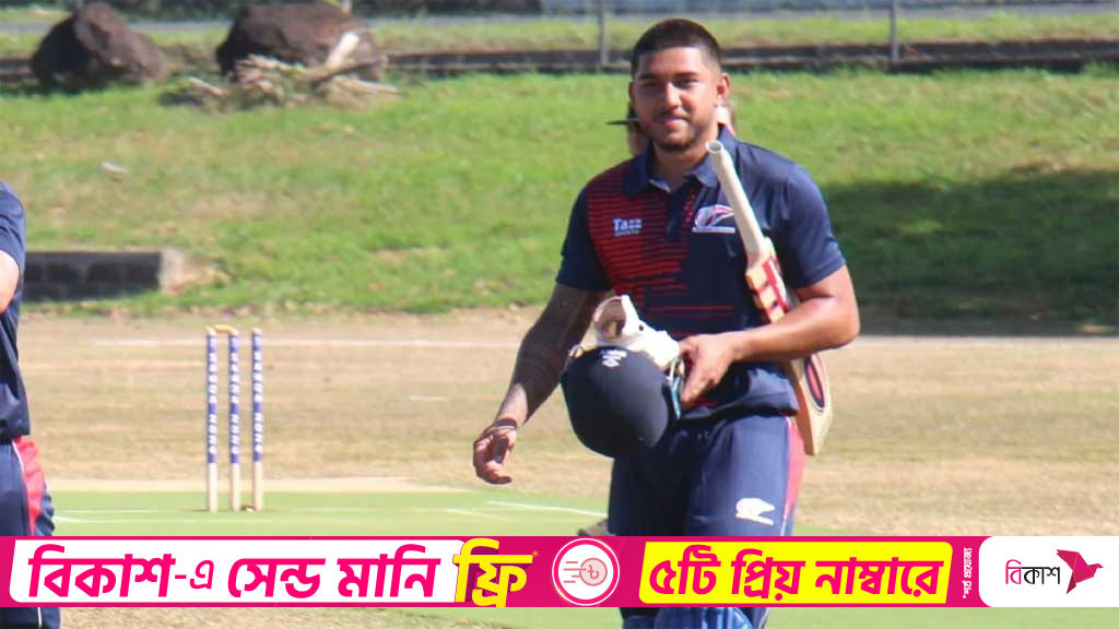 Samoa's Visser smashes 39 in an over against Vanuatu to break T20