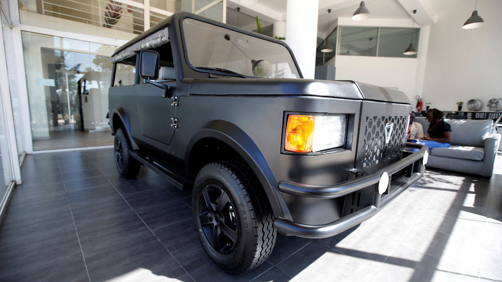 Kenya's Mobius, maker of rugged cars for African roads, calls it