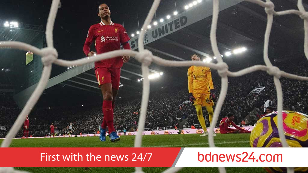 Liverpool drop points at Newcastle in 3-3 thriller