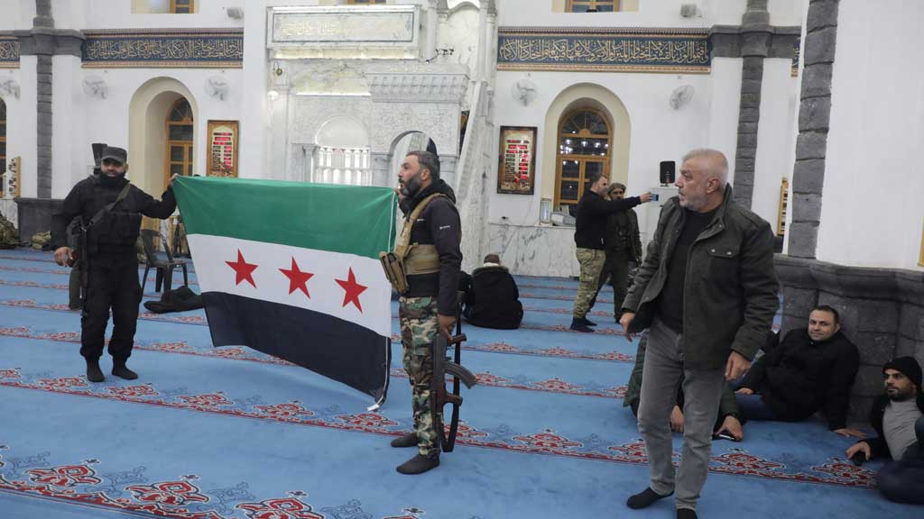 Syrian rebels say they have toppled Assad on state TV