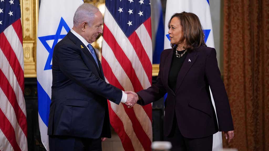 Harris pushes Netanyahu to ease suffering in Gaza