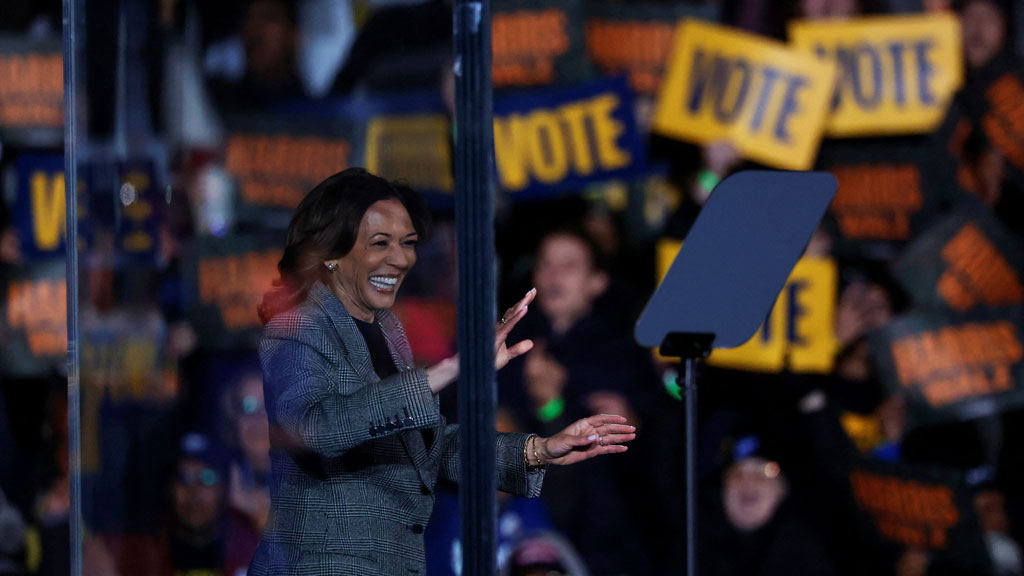 Trump appeals to religion, Harris talks jobs as millions vote ear