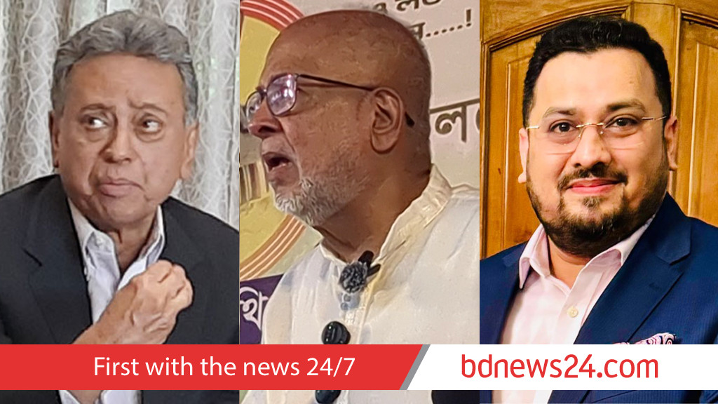 Amir Khosru, Gias Quader, Mir Helal collect nomination papers in