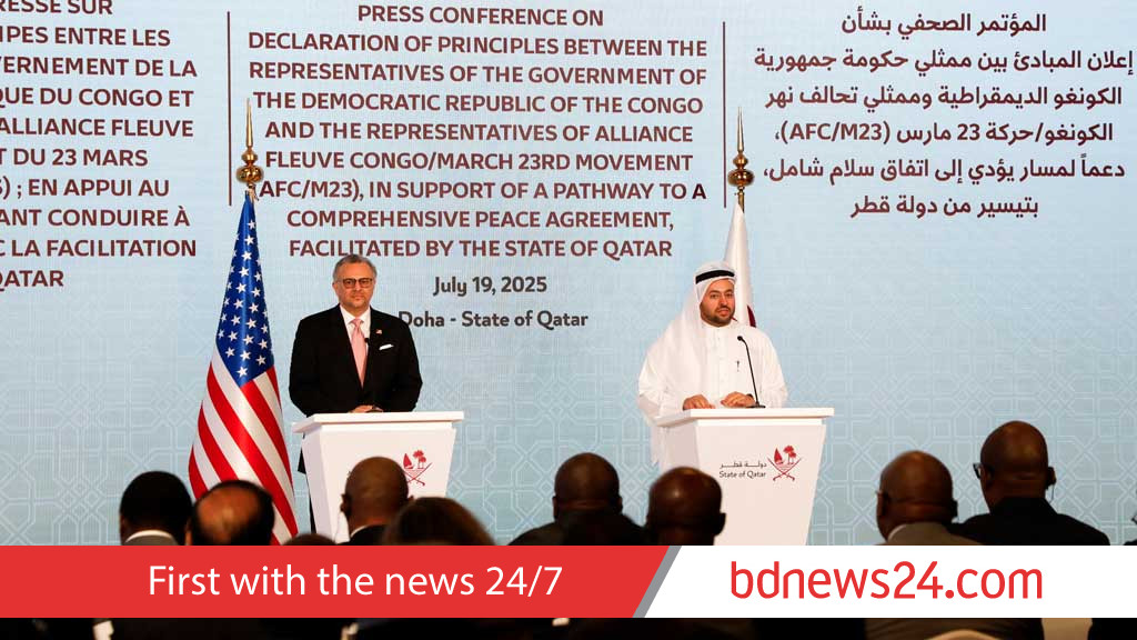 Congo, M23 rebels pledge peace deal in Qatar