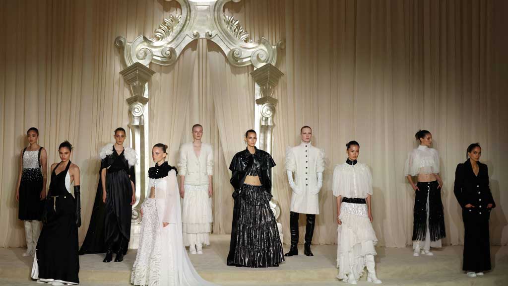 Chanel shows haute couture at Grand Palais