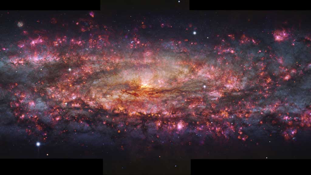 Sculptor galaxy revealed in ultra-detailed galactic image