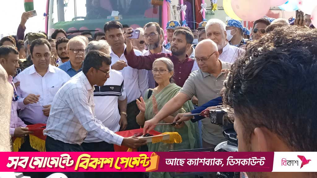 Ferry service launches on Chattogram-Sandwip route