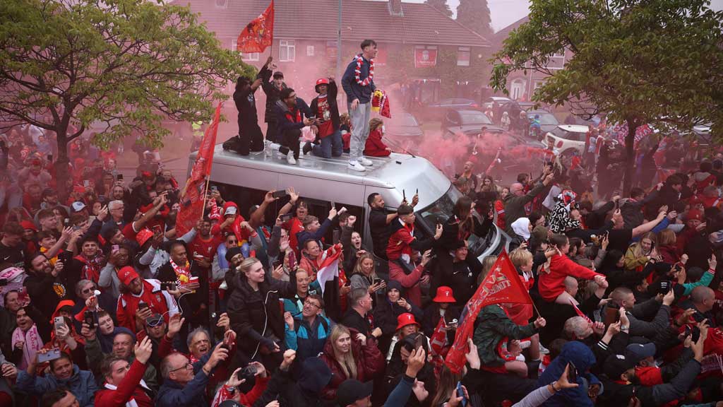 Liverpool celebrate title triumph with victory parade
