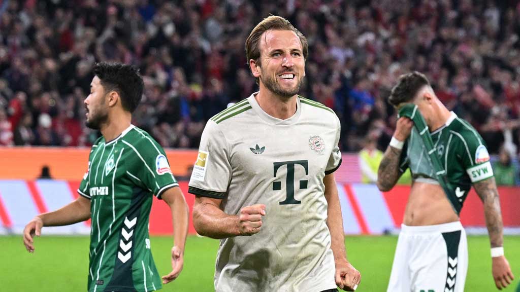 Kane reaches 100 goals for Bayern with double strike in 4-0 win o