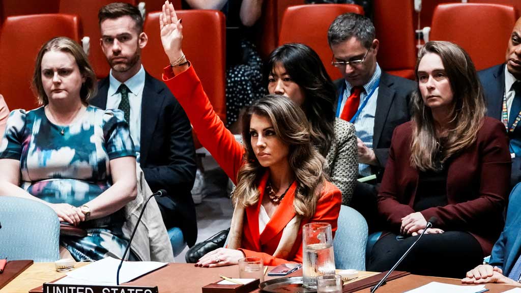 US casts 6th veto at United Nations over war in Gaza